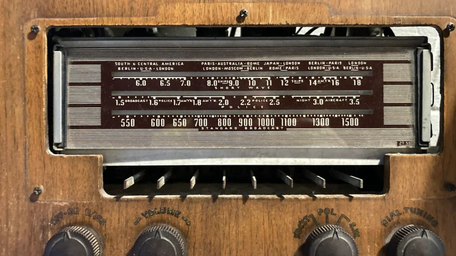 Antique Tube Radio Parts & Reproduction Knobs | Renovated Radios LLC ...